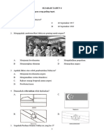 Sej t6 Ujian Pertengahan Tahun | PDF