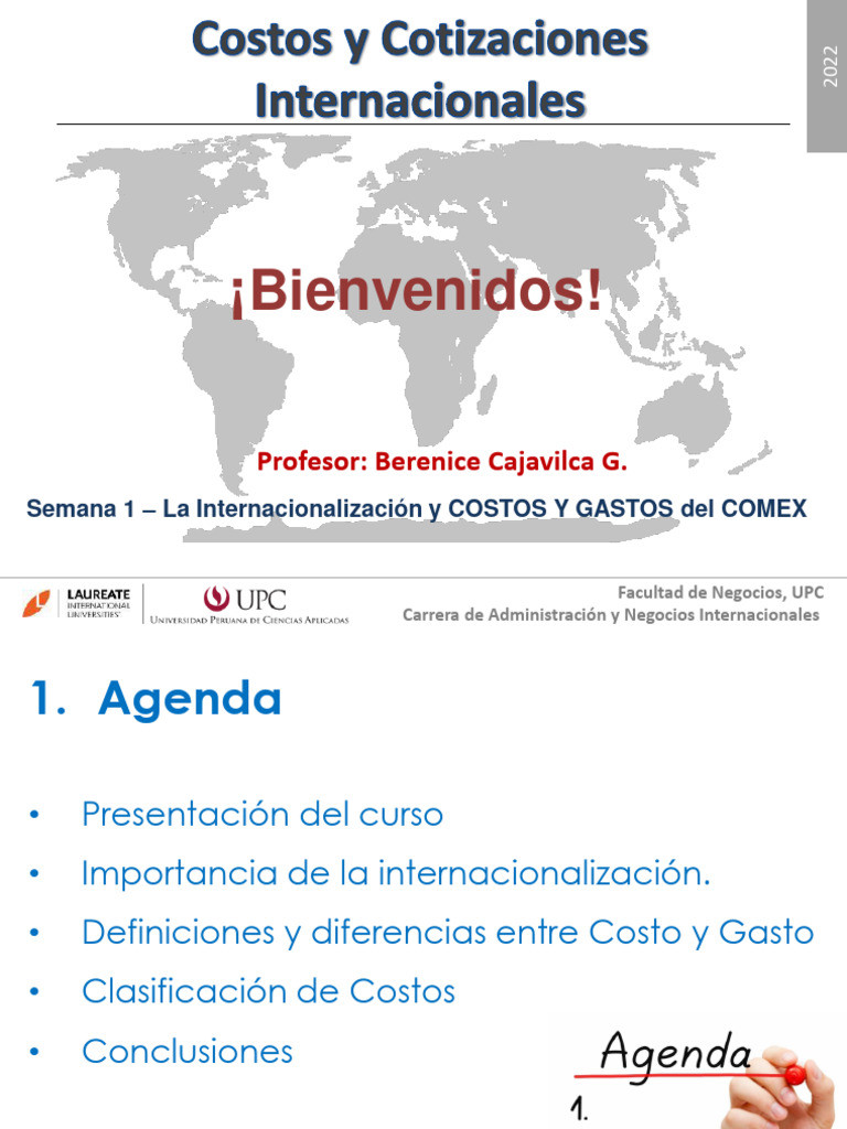 Semana 1 - Costos Precios y Cotizaciones | PDF | Costo | Gastos