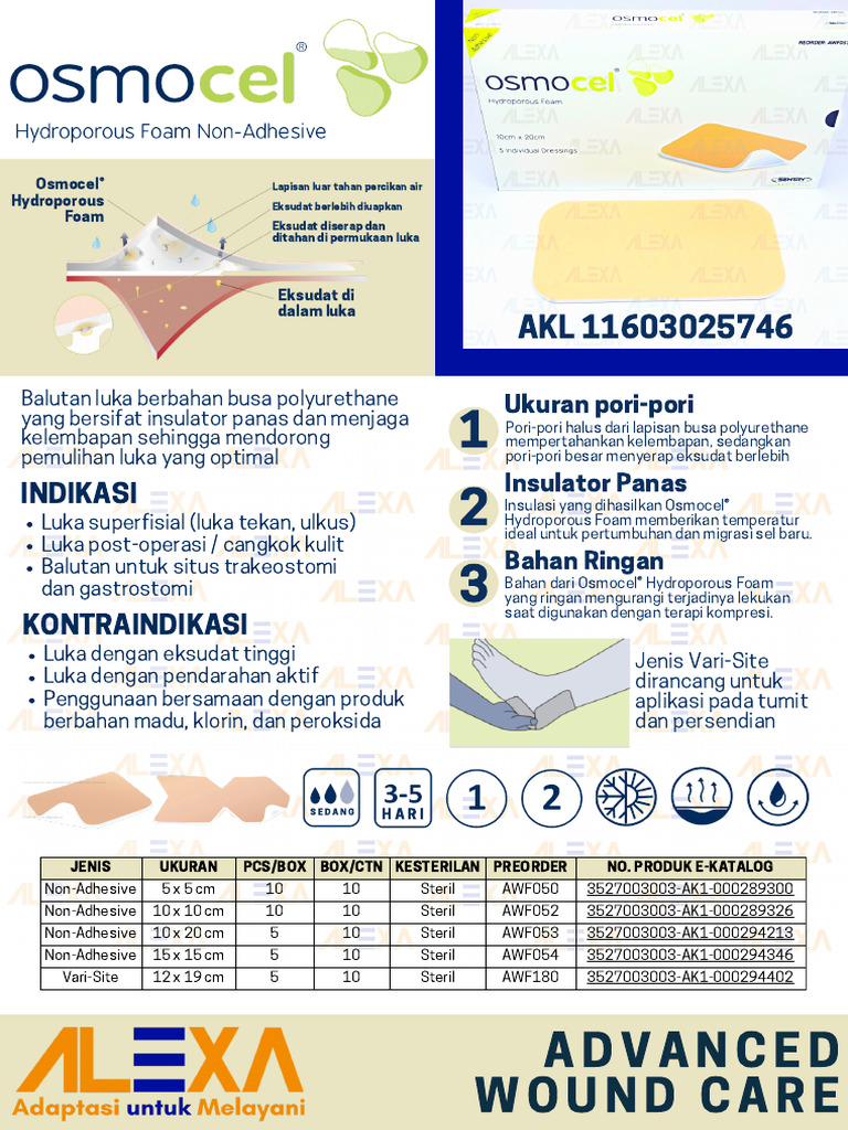 Brosur Osmocel | PDF