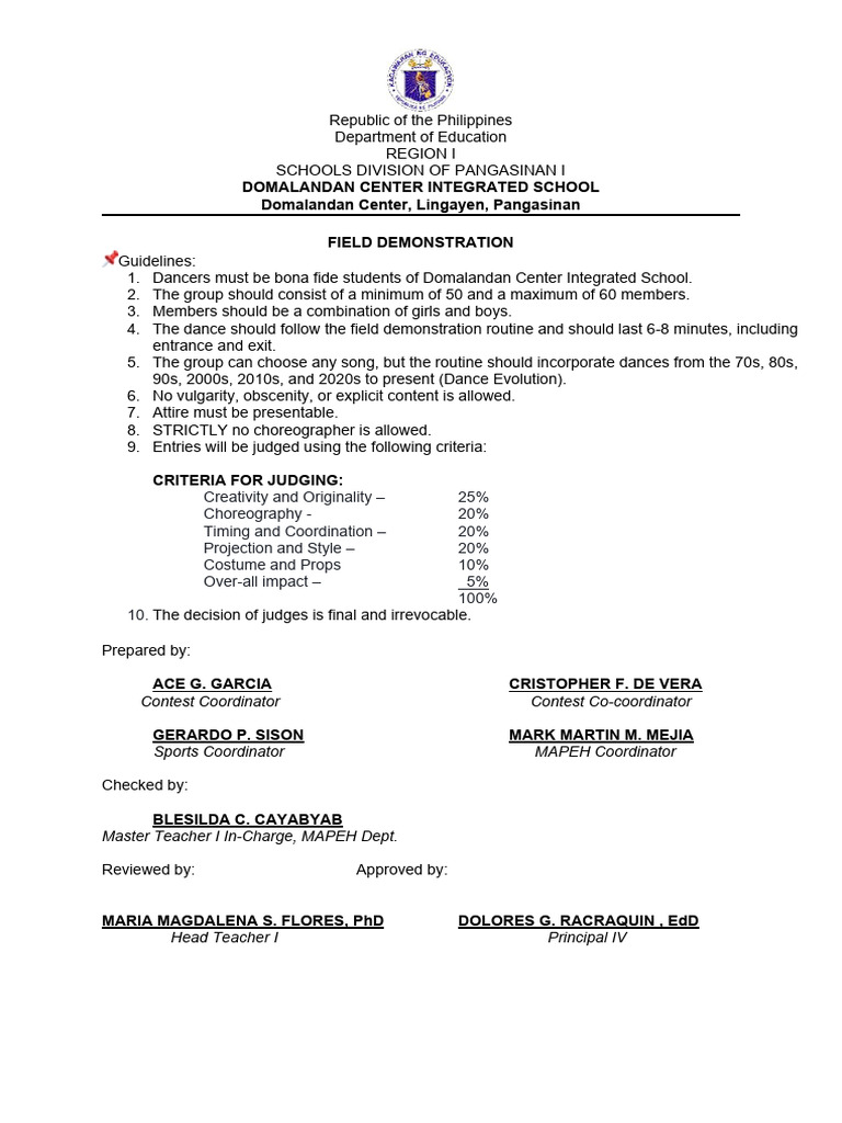 Field Demo MR - Miss | PDF