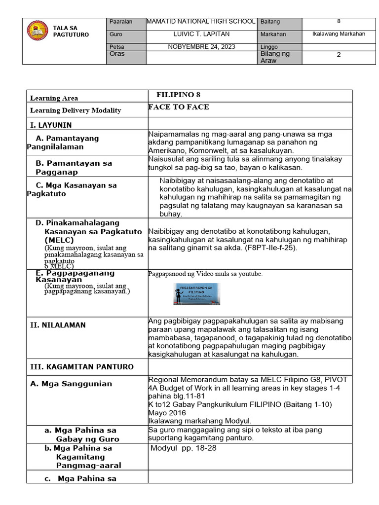 Lesson-Exemplar - CO2 | PDF