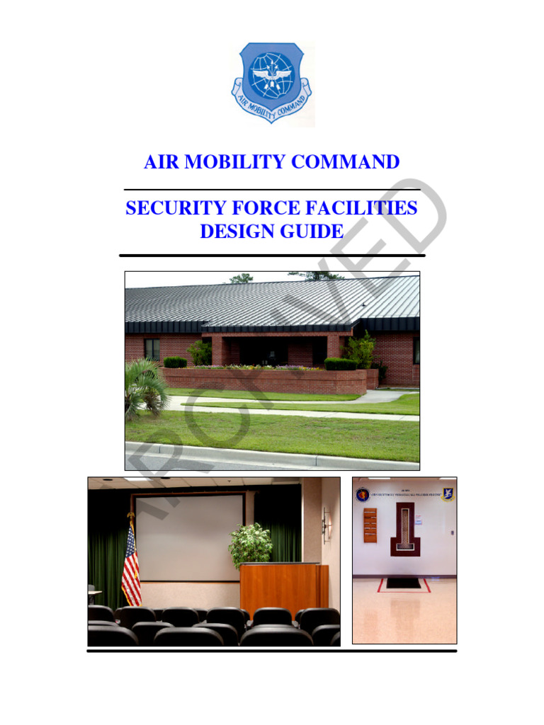 Security Force Facilities Design Guide | PDF | Accessibility | Lighting