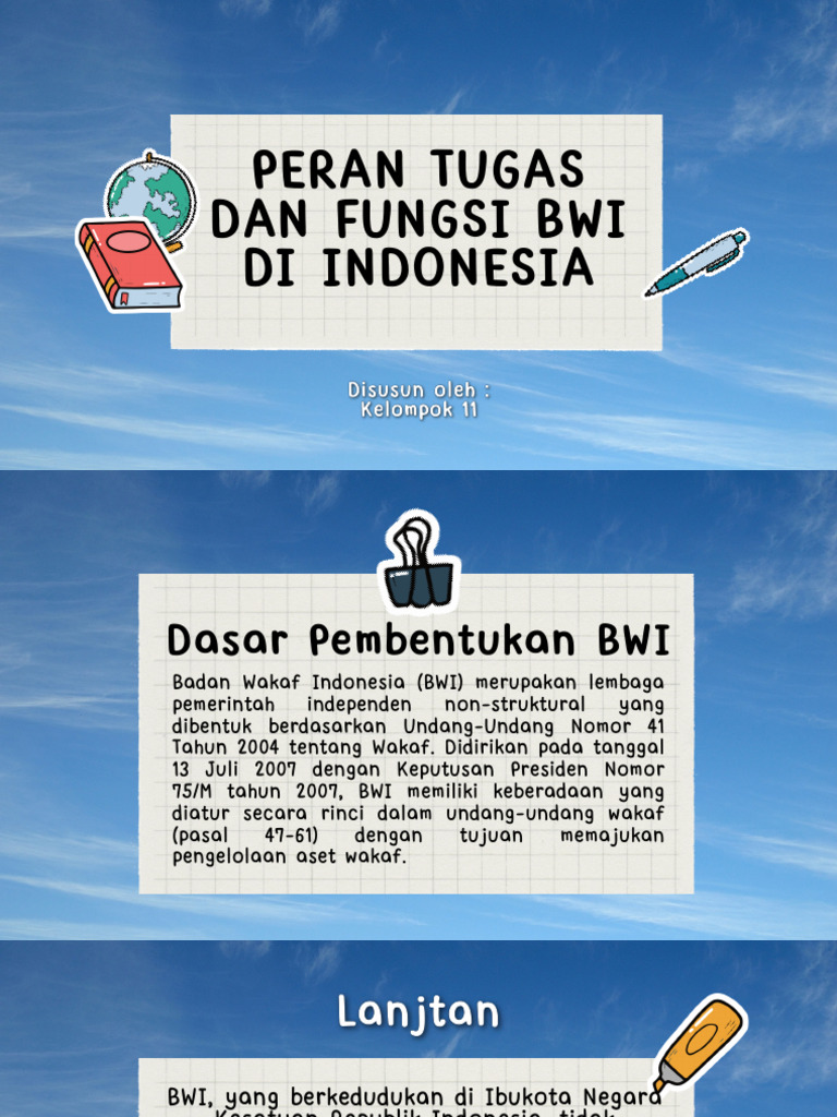 Peran Strategis BWI dalam Wakaf Indonesia | PDF
