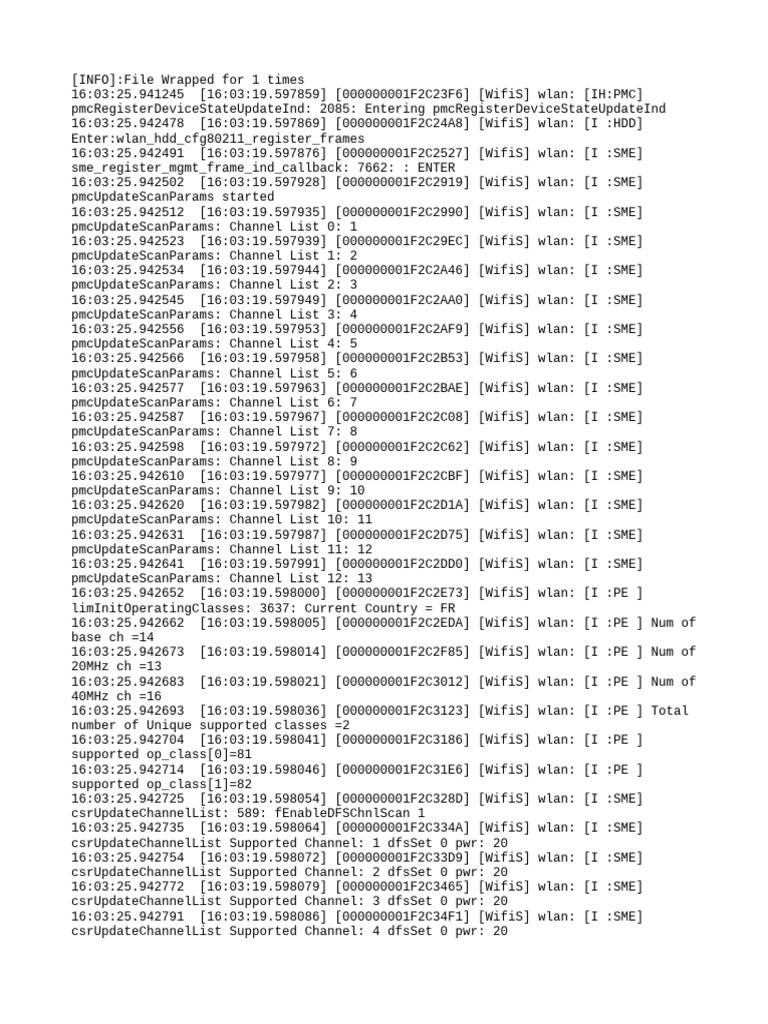 Host Driver Logs Current | PDF | Telecommunications | Information Technology