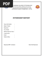 Internship Attendance Sheet Template | PDF