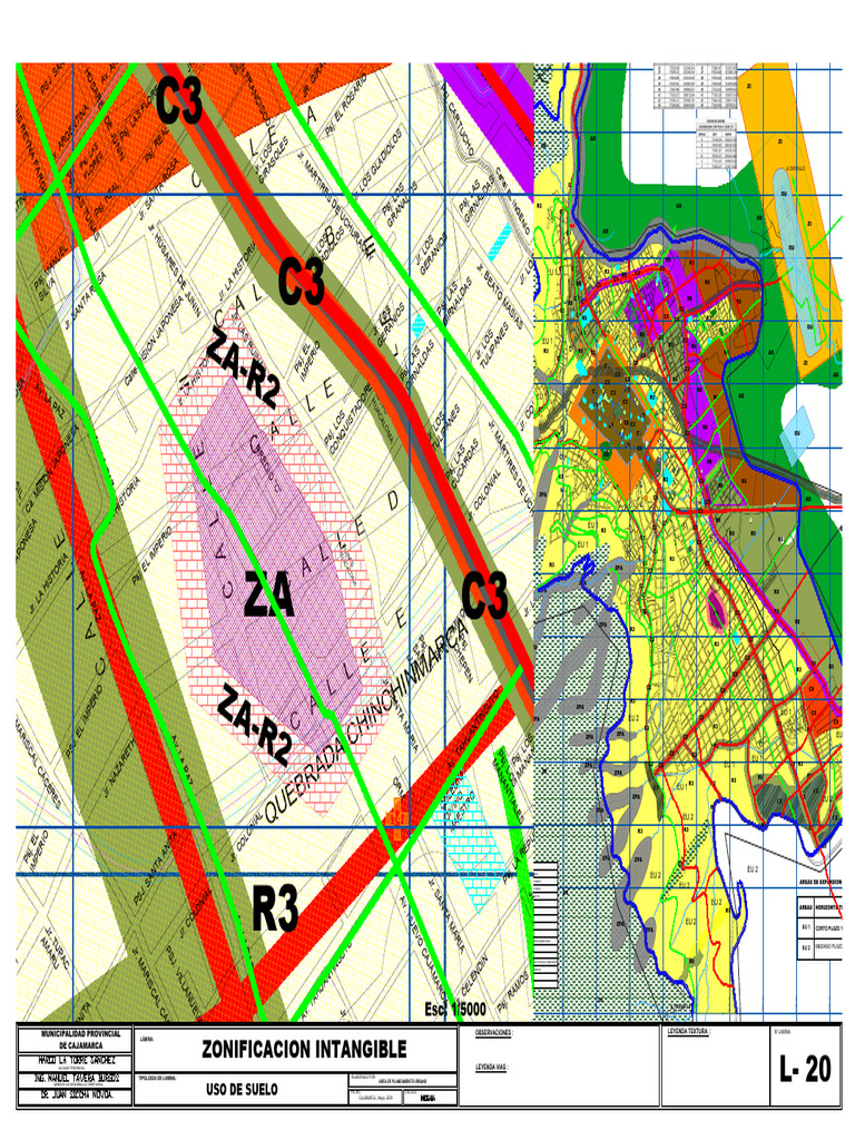 Zonificación - Usos Del Suelo 2012-Layout1 | PDF