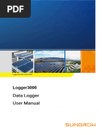 Sungrow Data Logger 1000 - 1000B Usert Manual | PDF | Computer Network ...