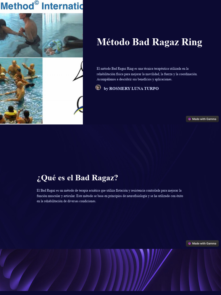 Metodo Bad Ragaz Ring | PDF | Medicina CLINICA | Medicina