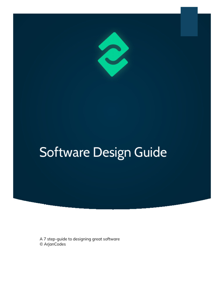 Software Design Guide Pdf Software Computing
