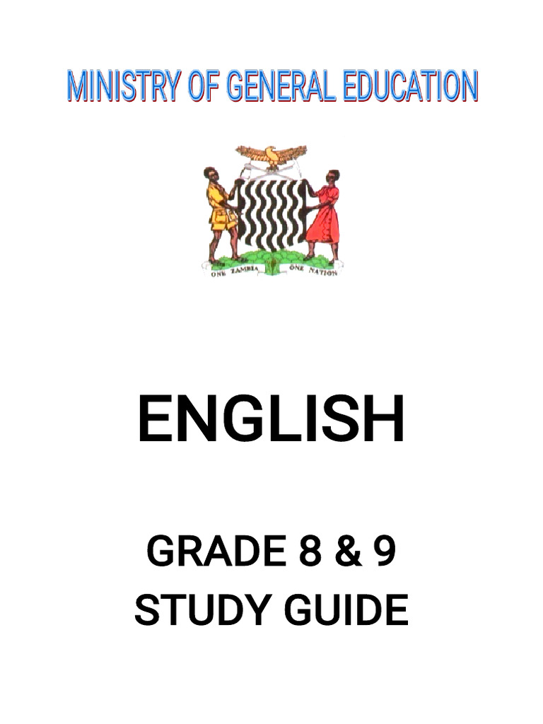 English For Junior Secondary Study Guide | PDF | Grammar | Vocabulary