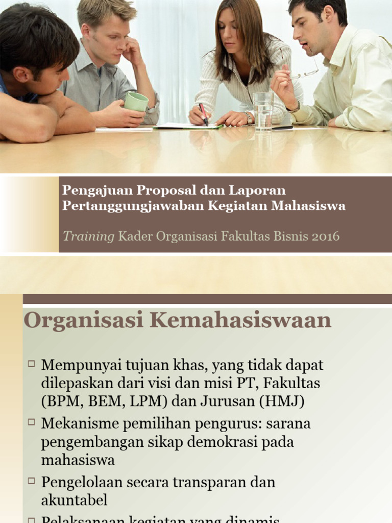 TKO-Proposal Dan LPJ | PDF | Karier & Perkembangan | Seni