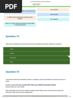 CyberOps Associate Exam Answers | PDF | Computer Network | Port (Computer Networking)