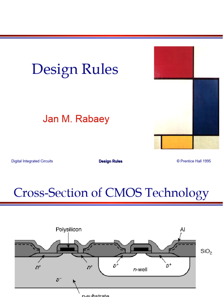 DIC Design RUles | PDF | Cmos | Integrated Circuit