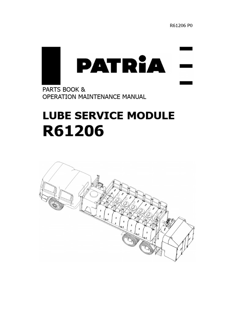 Lube Service Module Parts Manual | PDF | Pump | Valve