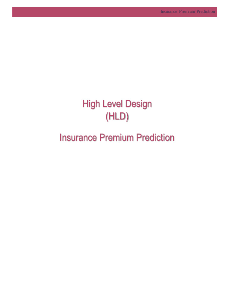 Insurance Premium Prediction | PDF | Integrated Development Environment ...