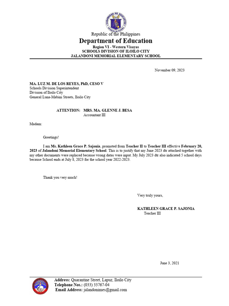 letter-to-sds-Differential-2020-Mid-Year-End Kathleen-Justify | PDF