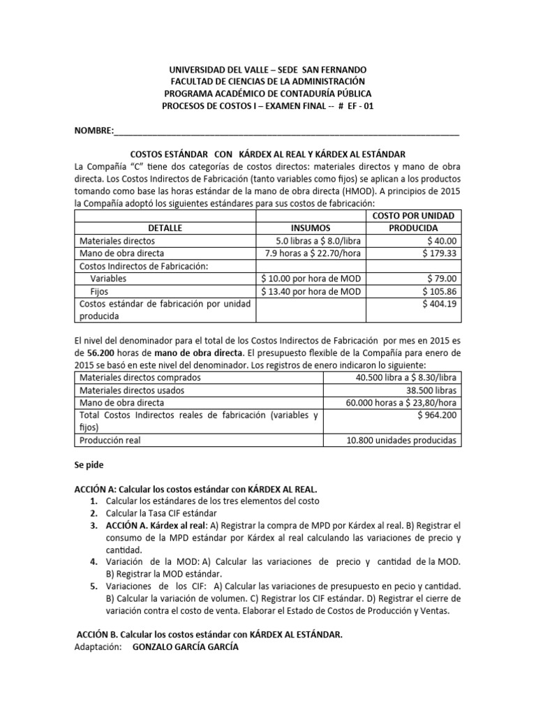 Ef 1 C E 2 1 Con K Al Real Y K Al Estándar Cía C Noviembre 18 De 2023