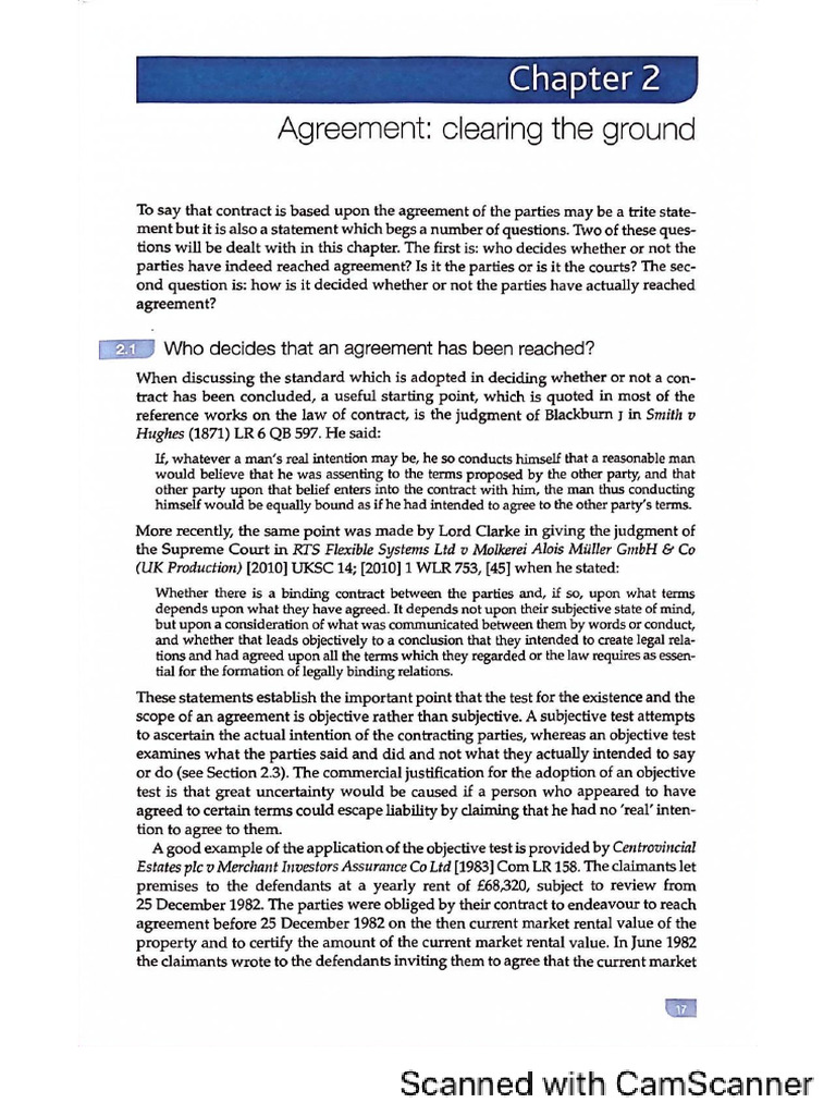 Contract Offer and Accept | PDF