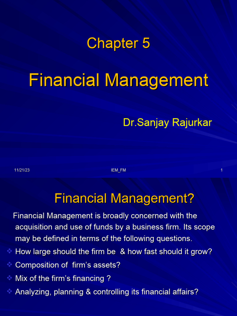 IEM Unit 5 FM | PDF | Equity (Finance) | Balance Sheet
