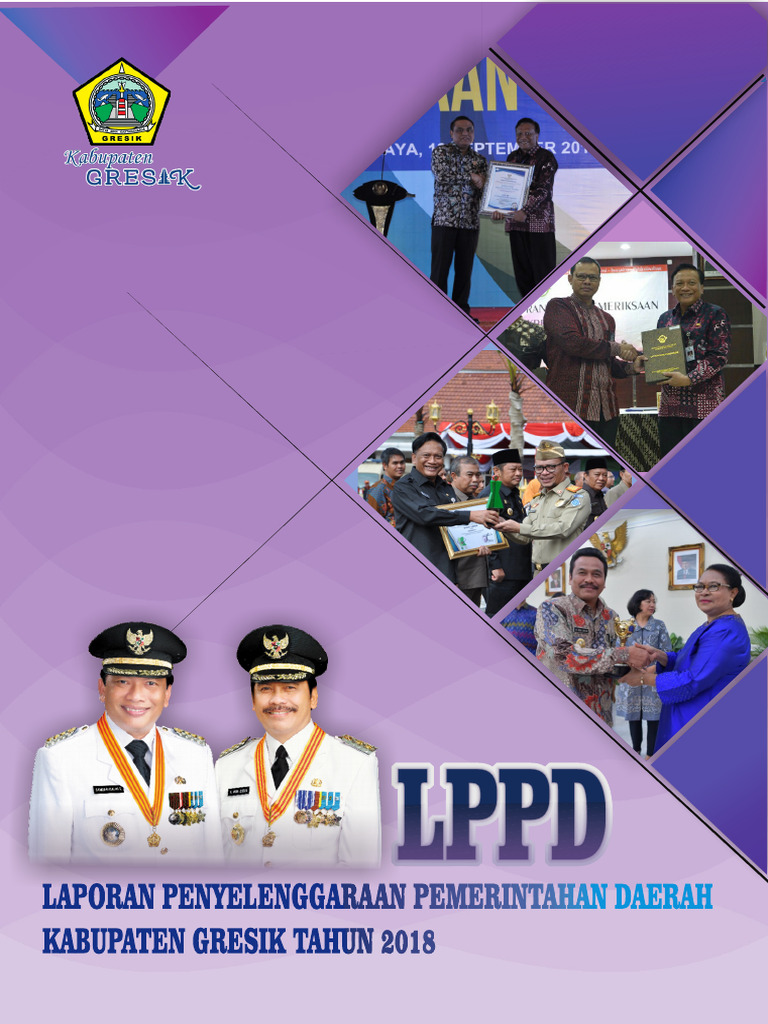 LPPD Kabupaten Gresik 2018: Evaluasi Kinerja | PDF