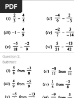 NCERT Class8 Rational Numbers Worksheet | PDF