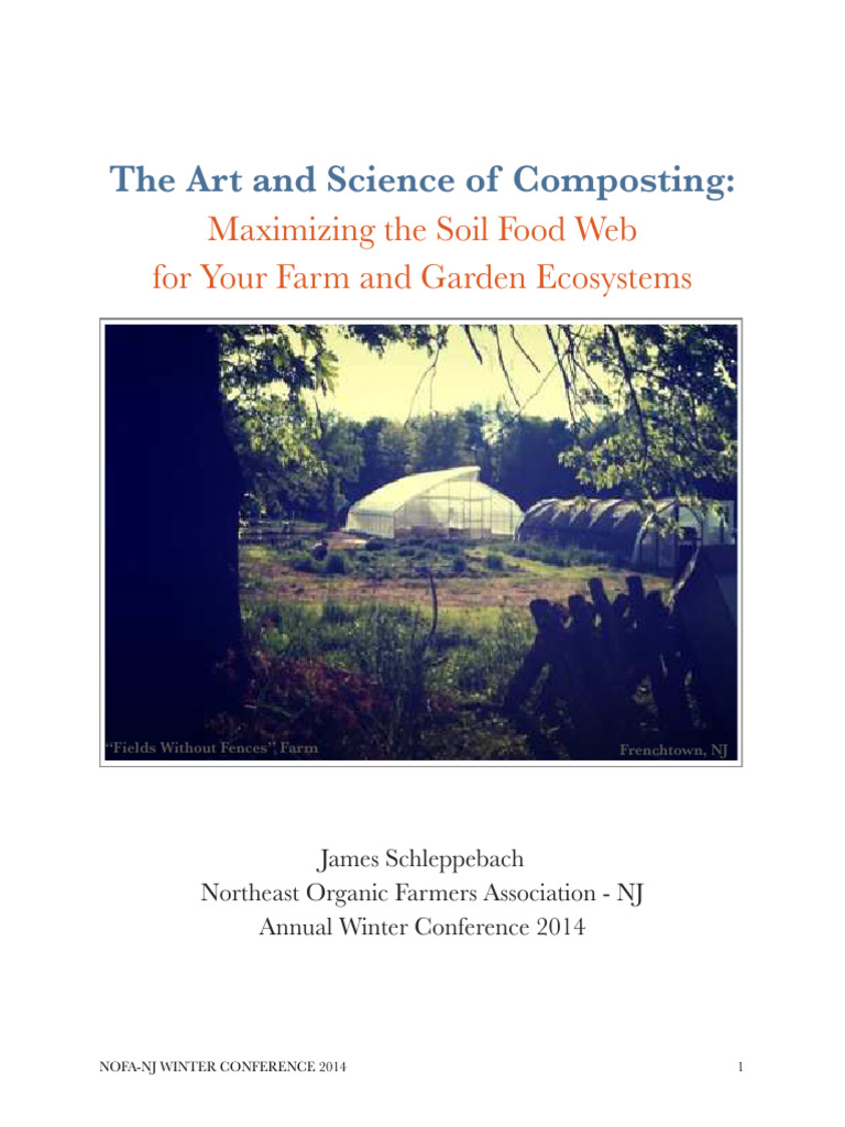 The Art and Science of Composting FINAL | PDF | Soil | Organic Matter