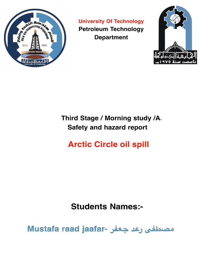 Oil Spills Report | PDF | Oil Spill | Oil Tanker