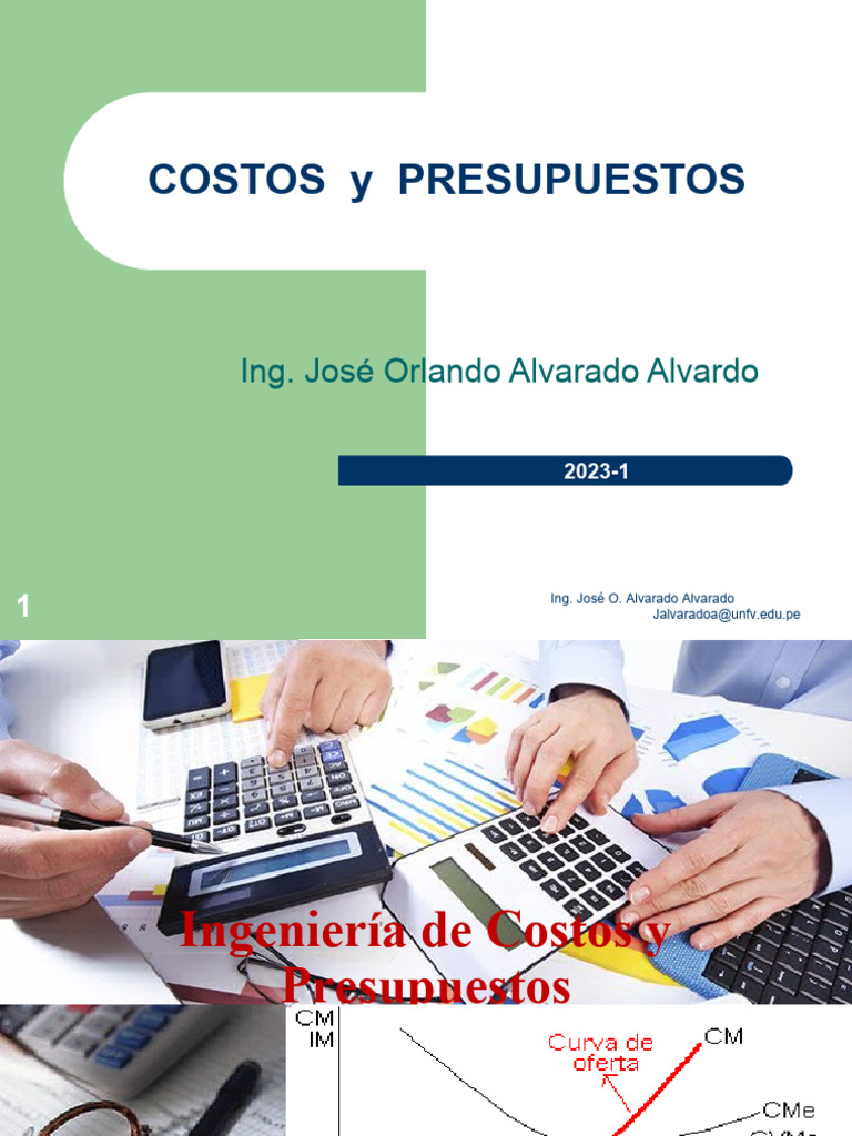 Costos y Presupuestos I-2 | Descargar gratis PDF | Costo | Presupuesto
