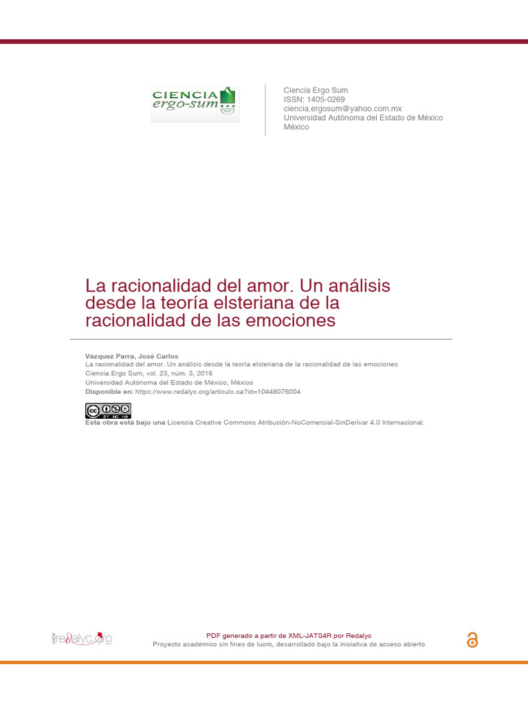 Racionalidad en el Amor Romántico | PDF | Amor | Racionalidad