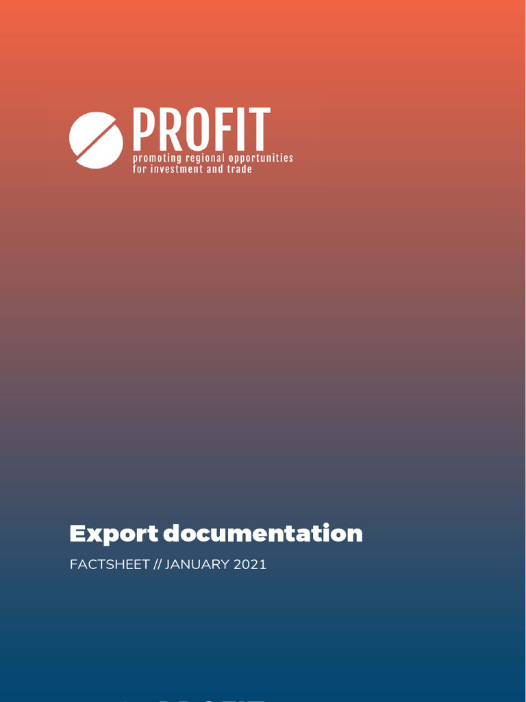 Export Documentation | PDF | Bill Of Lading | Electronic Data Interchange Export Documentation | PDF | Bill Of Lading | Electronic Data Interchange