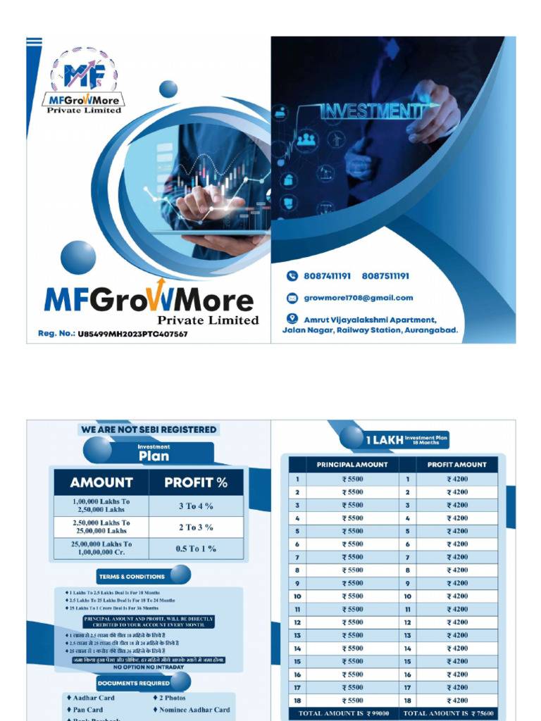Plans MF Growmore | PDF