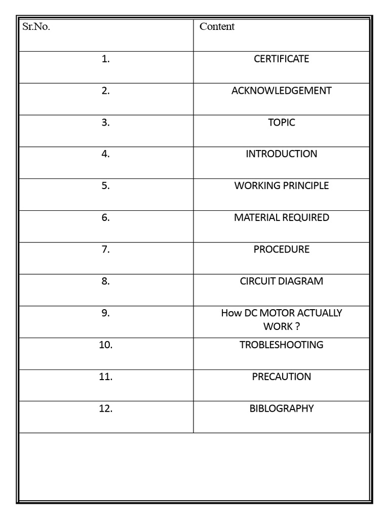 PHY PROJECT DC Motor | PDF | Electric Motor | Direct Current