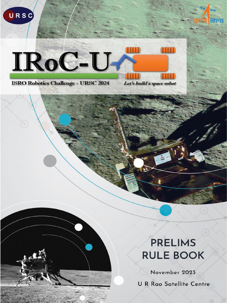 Prelims Rule Book v1.1 | PDF | Robotics | Rover (Space Exploration)
