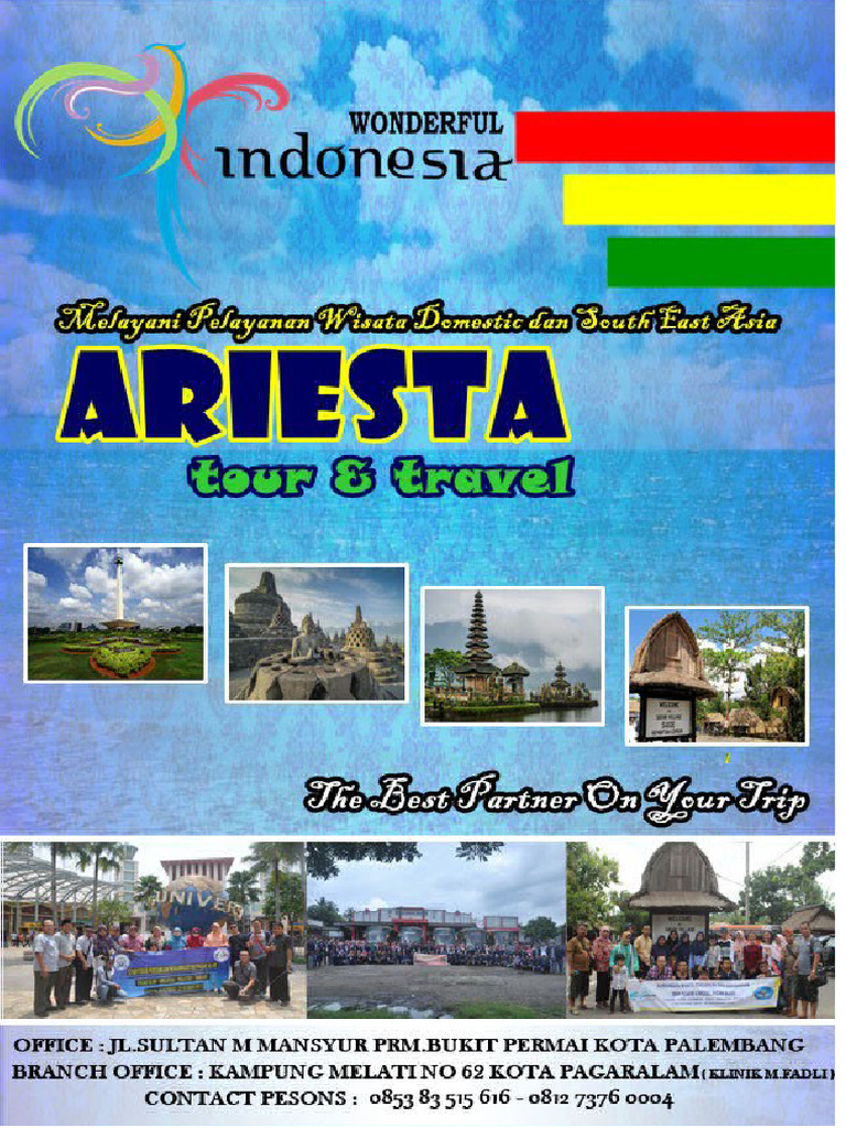 Paket Wisata Ariesta Tour & Travel | PDF