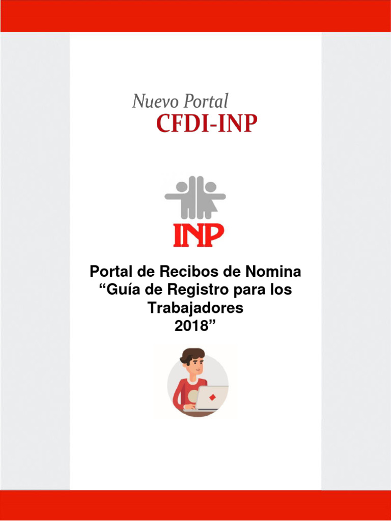 Guia de Registro para El Portal CFDI-InP | PDF | Contraseña | Internet