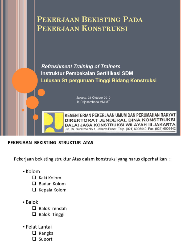 BEKISTING | PDF