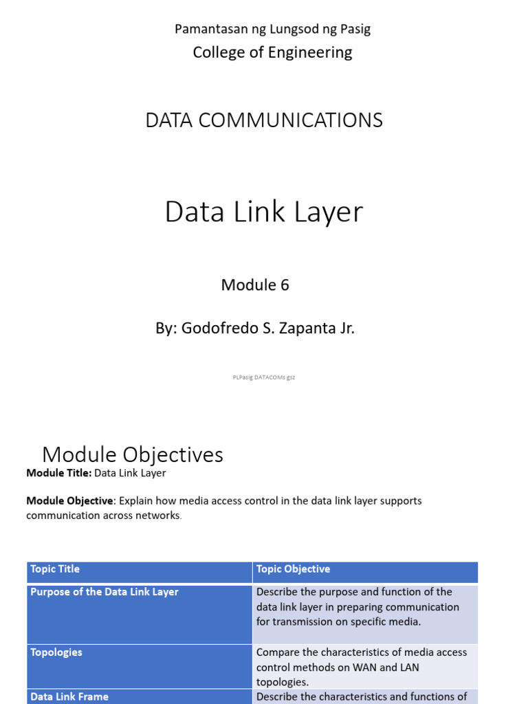 Module 6 | PDF | Network Topology | Computer Network
