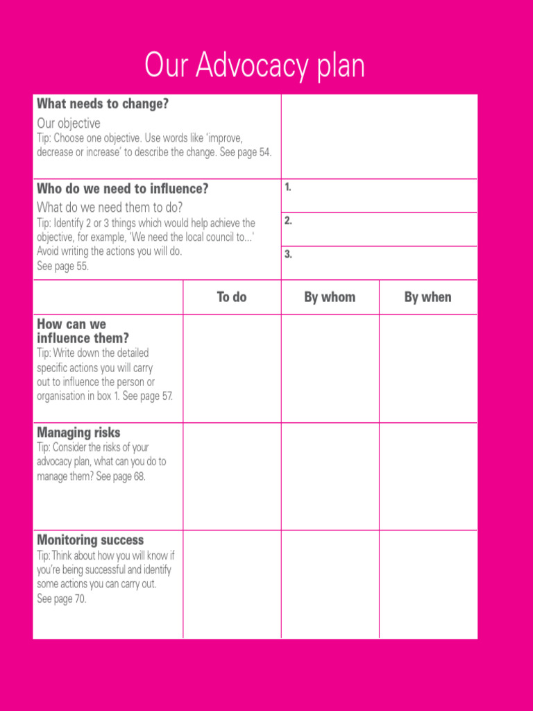 2014 An Advocacy Tool Kit Part 3 en | PDF | Risk | Information