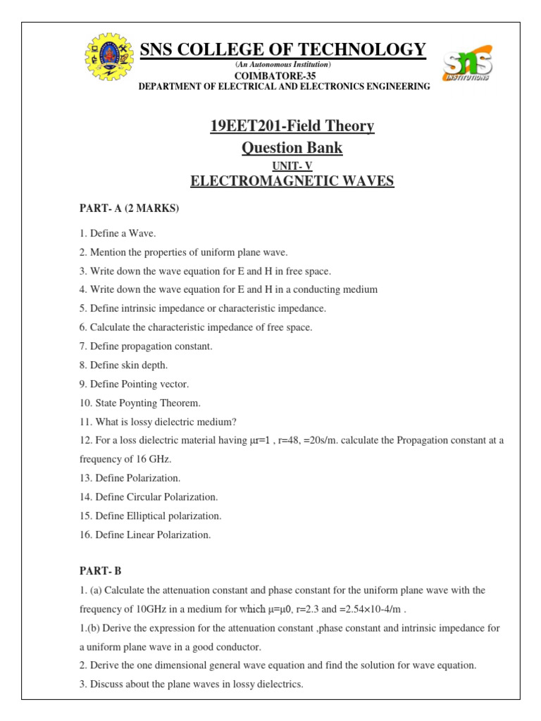 QB Unit 5 | PDF | Waves | Electromagnetism