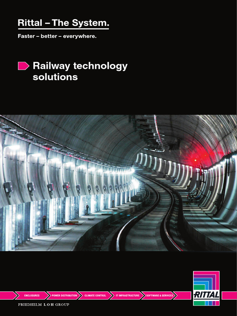 Rittal Railway Technology Solutions | PDF | Rail Transport
