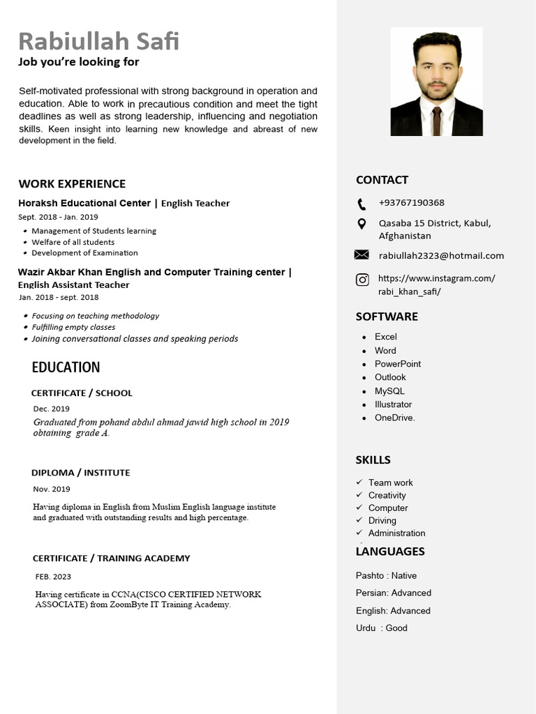 Euro Pass CV Format | PDF