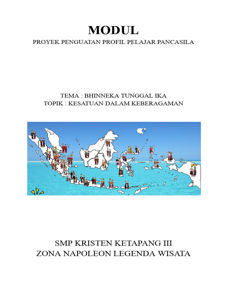 Modul P5 Kebhinekaan Tunggal IKa | PDF