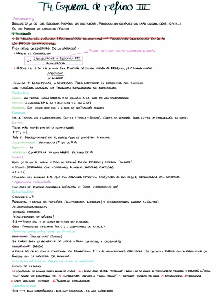 T4. Esquema de Refino III | PDF