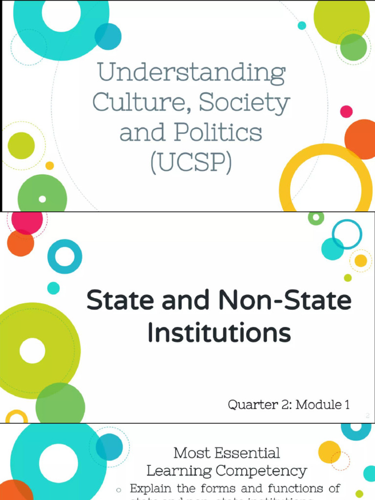 State and Non State | PDF