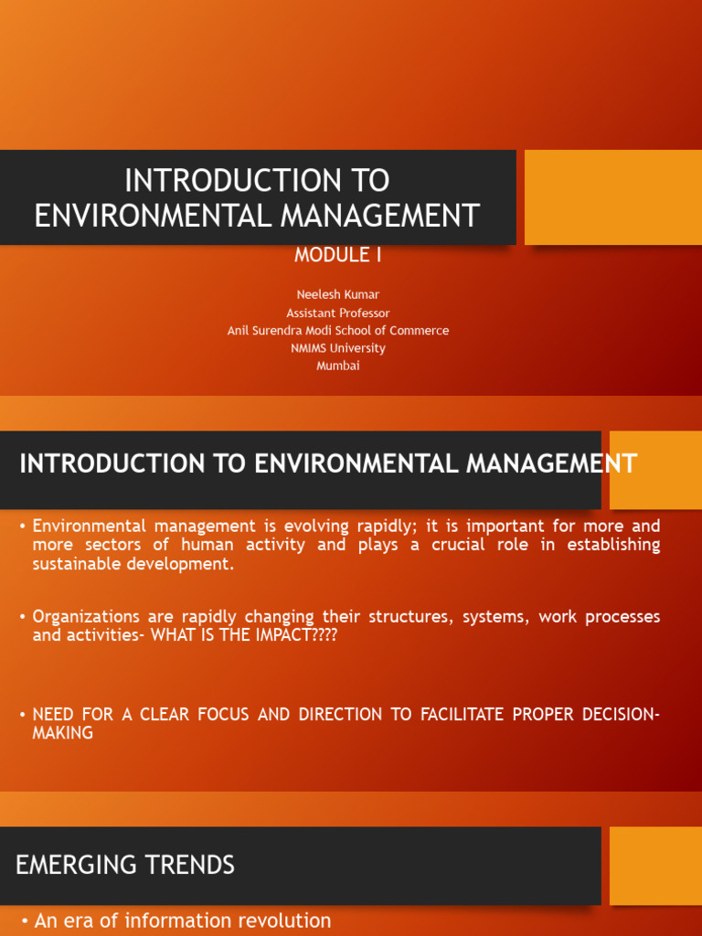Module 1 - Introduction | PDF | Environmental Impact Assessment ... Module 1 - Introduction | PDF | Environmental Impact Assessment ...