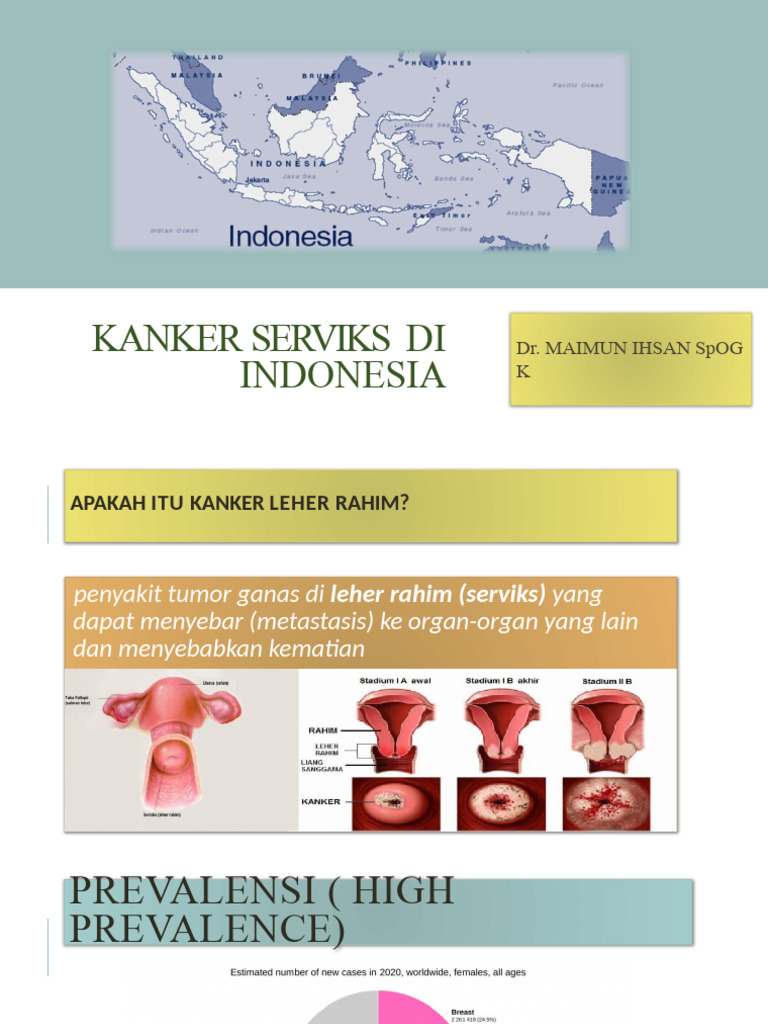 Kanker Serviks Di Indonesia | PDF