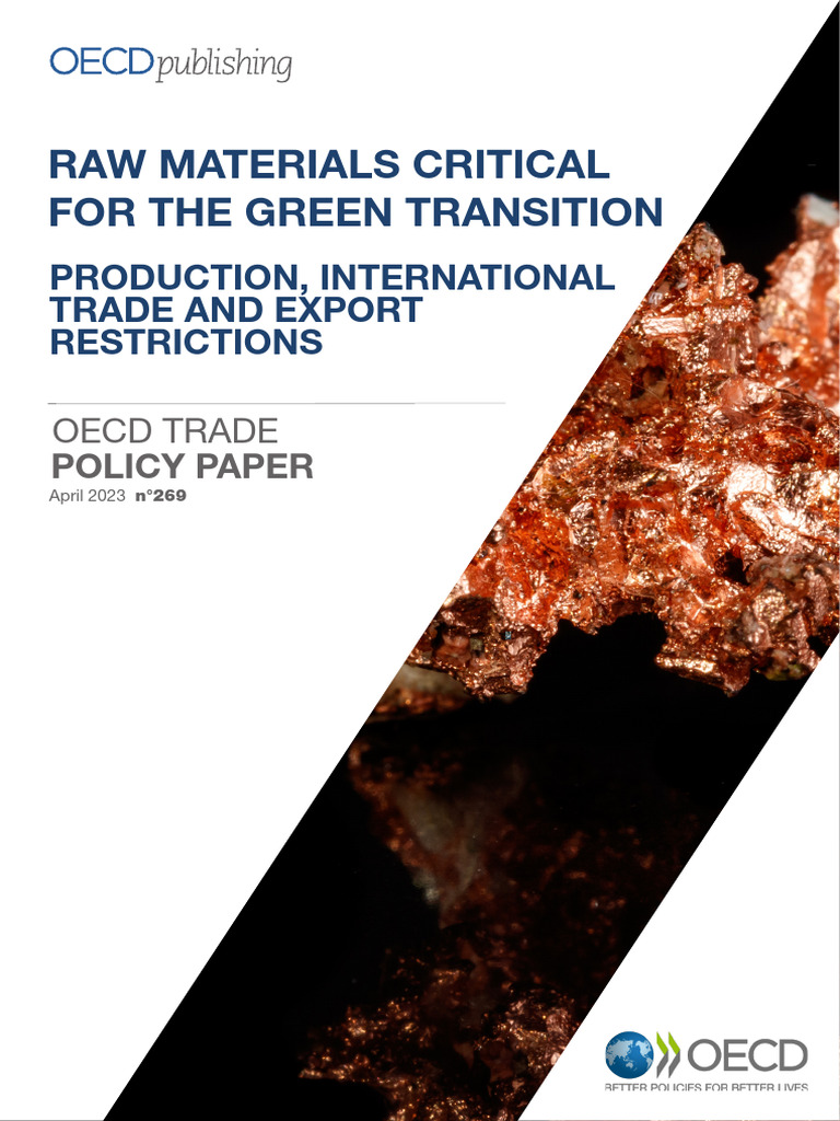 Crtical Raw Material | PDF | International Energy Agency | Metals