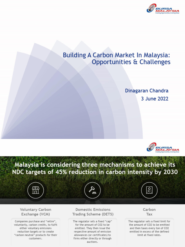 Bursa Malaysia Voluntary Carbon Market | PDF | Carbon Offset | Low ...