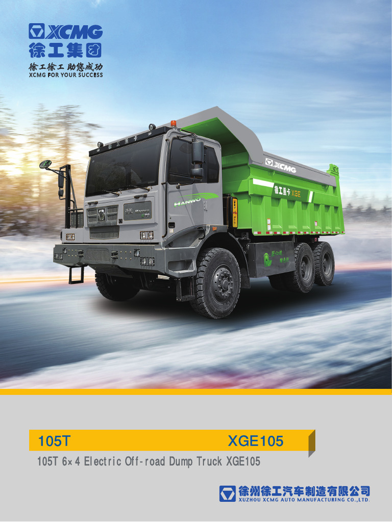 XGE105 | PDF | Truck | Vehicles
