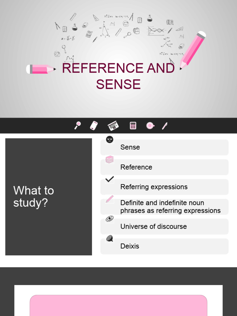 Sense and Reference | PDF | Semiotics | Grammar
